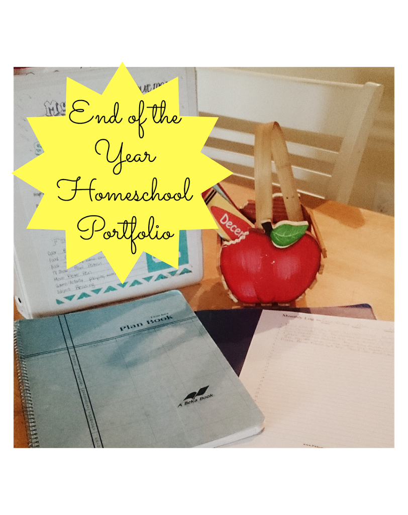 End of the Year Homeschool Portfolio | Satisfaction Through Christ